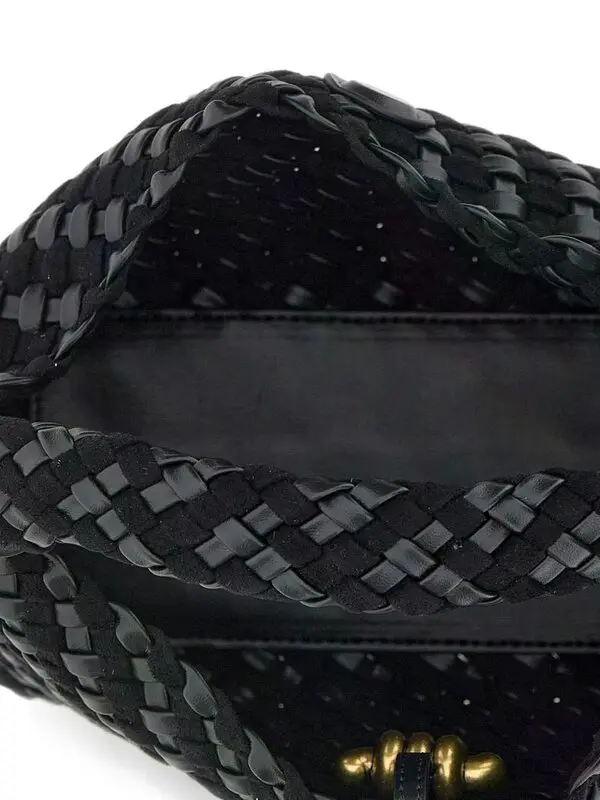 GIANNI CHIARINI Small Aurelie Woven-leather Tote Bag