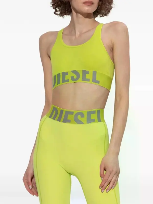DIESEL® Logo-underband Racerback Bra