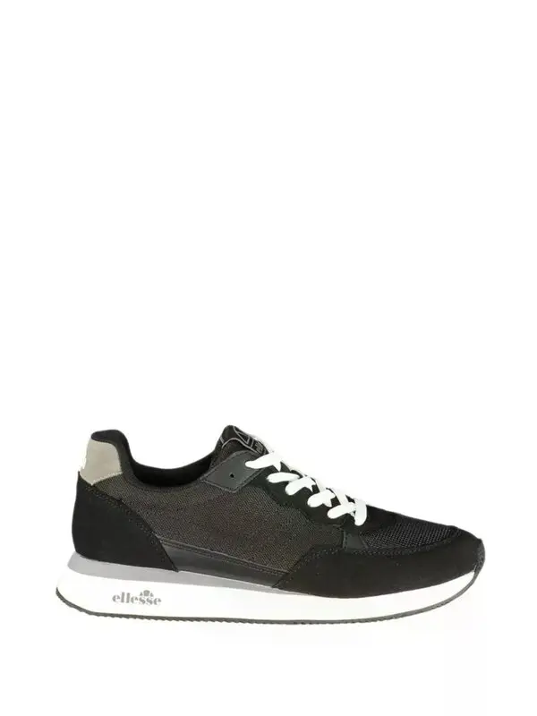 ELLESSE Mesh-panelled Low-top Sneakers - Black