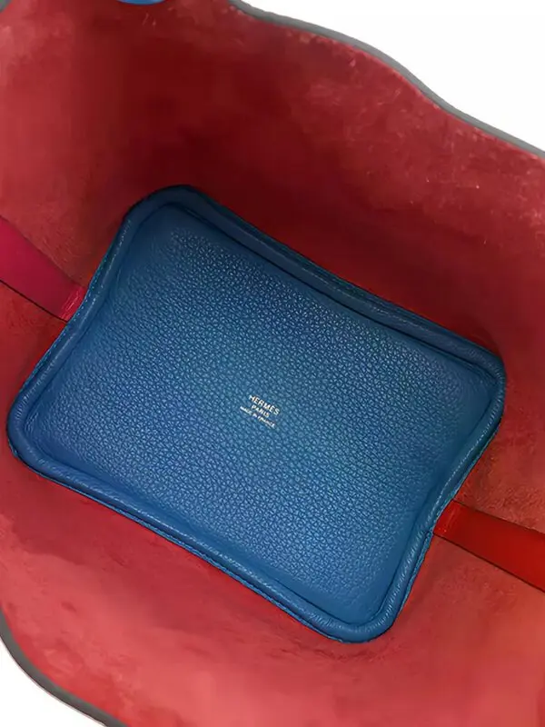Hermès 2020 Bicolor Clemence Picotin Lock 18 Handbag