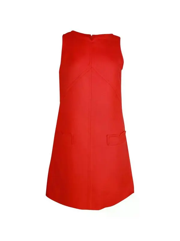Victoria Beckham Sleeveless A-line Dress - Red