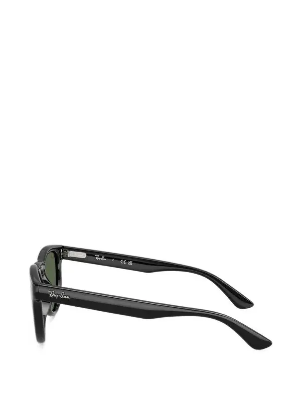 Ray-ban Rb2237 Round-frame Sunglasses - Black