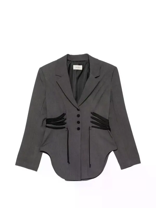 VICOLO Lace-up Blazer