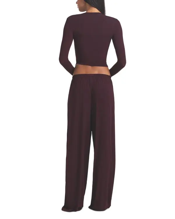 SKIMS Cloud Sleep Wrap Top