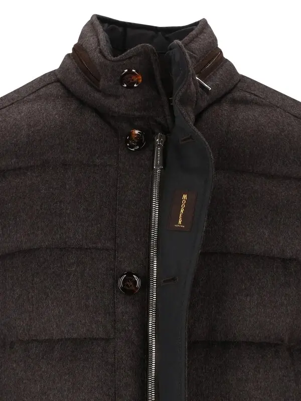 MOORER Nolde-ls9 Quilted Padded Jacket
