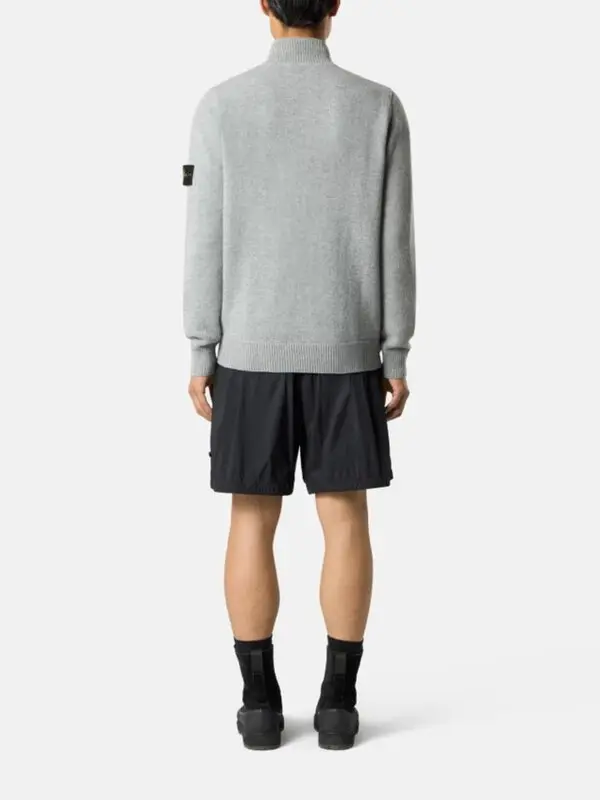 Stone Island Wool Turtle-neck Sweater