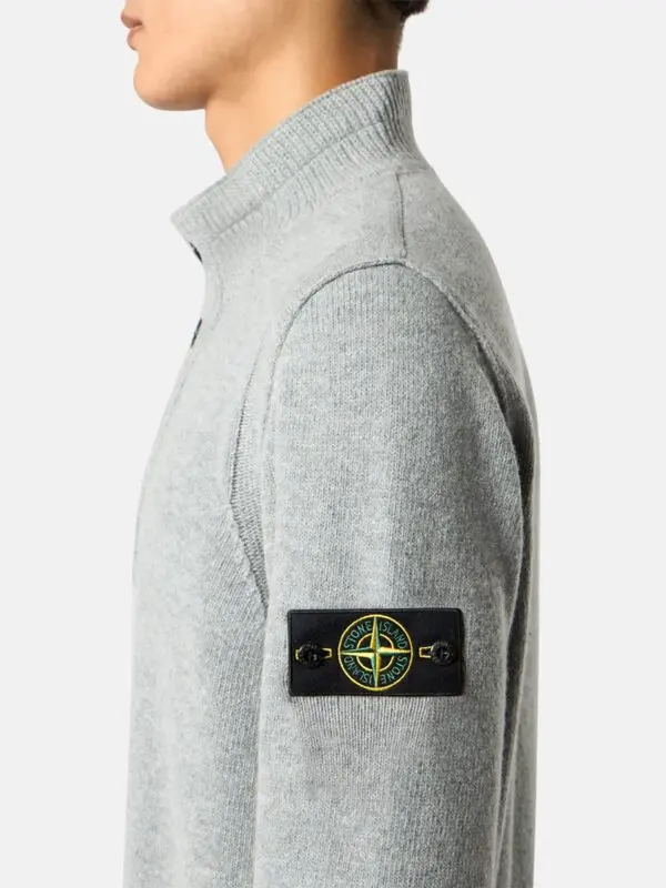 Stone Island Wool Turtle-neck Sweater