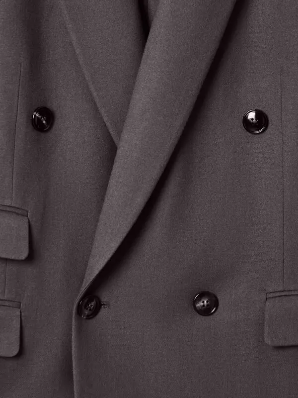 Giorgio Armani Suit In Fluid Virgin Wool