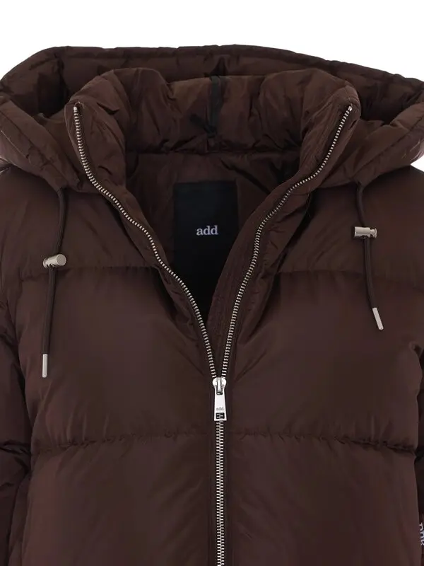 Add Hooded Padded Jacket Bomber Jacket