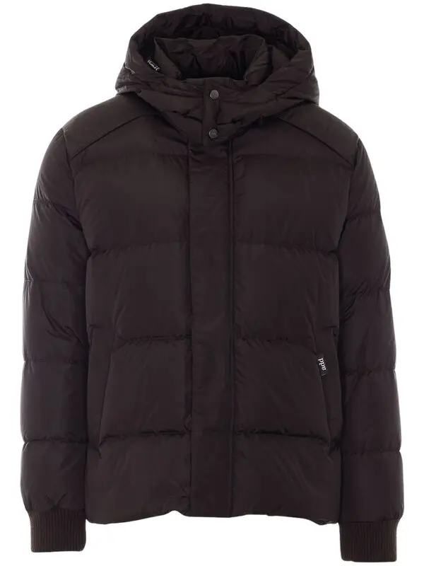 Add Hooded Padded Down Jacket By