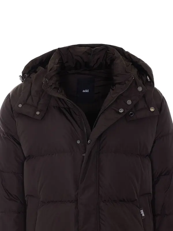 Add Hooded Padded Down Jacket By