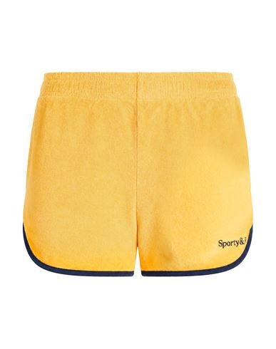 Sporty & Rich Shorts & Bermuda Shorts Marigold Size Cotton - Yellow