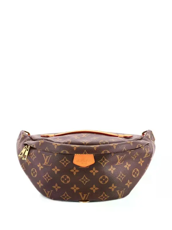 LOUIS VUITTON Bum Bag Monogram Canvas Belt Bag - Brown