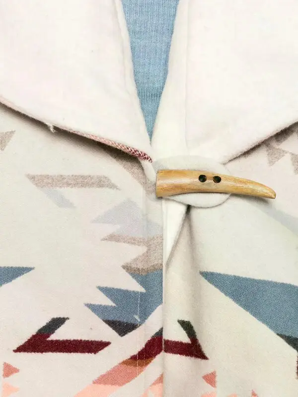 Lindsey Thornburg White Sands Toggle-fastening Cloak