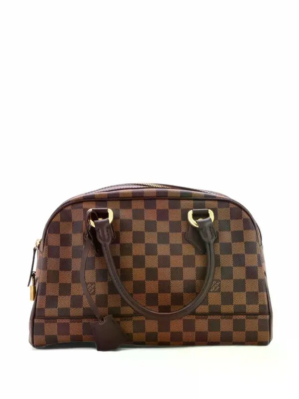 LOUIS VUITTON Duomo Boston Bag Damier Handbag