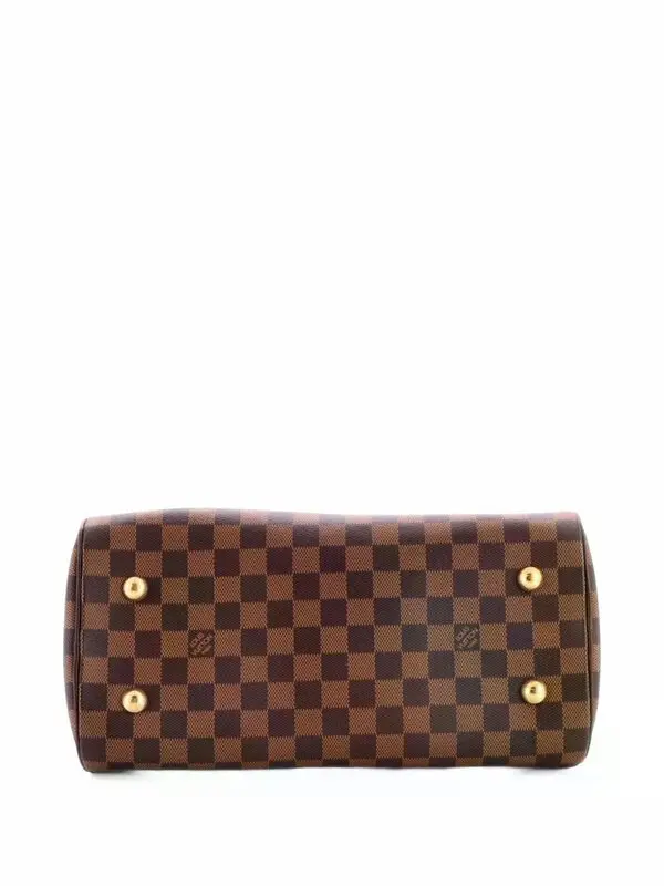 LOUIS VUITTON Duomo Boston Bag Damier Handbag