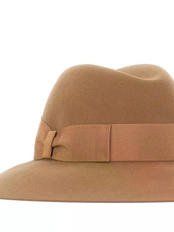 Borsalino Claudette Bow-detail Hat