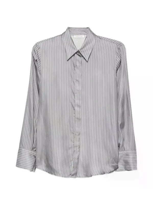 ARCHIVIO '67 Vertical-stripe Long-sleeve Shirt
