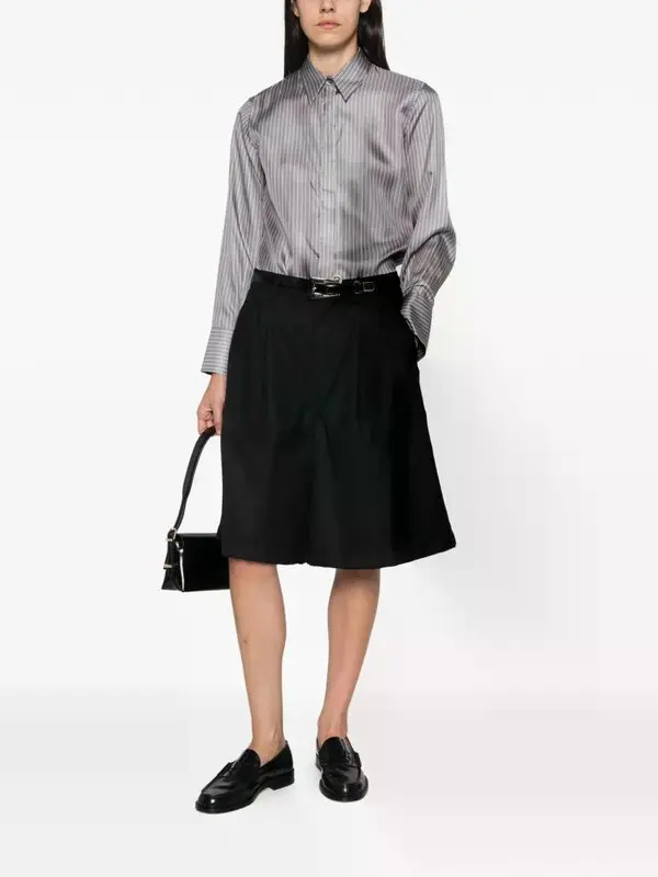 ARCHIVIO '67 Vertical-stripe Long-sleeve Shirt