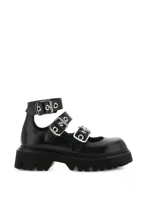 VIVIENNE WESTWOOD Bacchus Three-strap Mary Jane - Black
