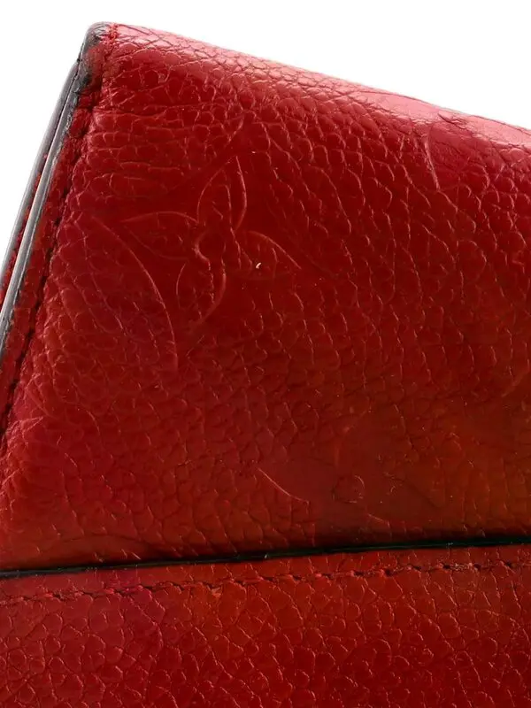 LOUIS VUITTON Sarah Wallet Nm Monogram Empreinte Leather Small Wallets