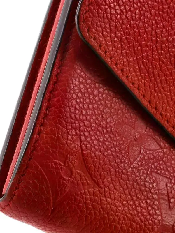 LOUIS VUITTON Sarah Wallet Nm Monogram Empreinte Leather Small Wallets