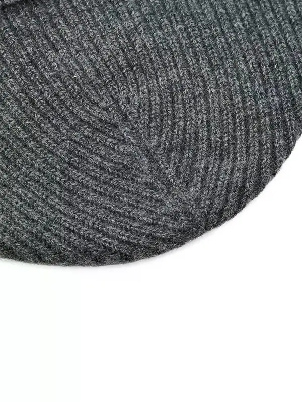 Extreme Cashmere Ribbed-knit Beanie Hat