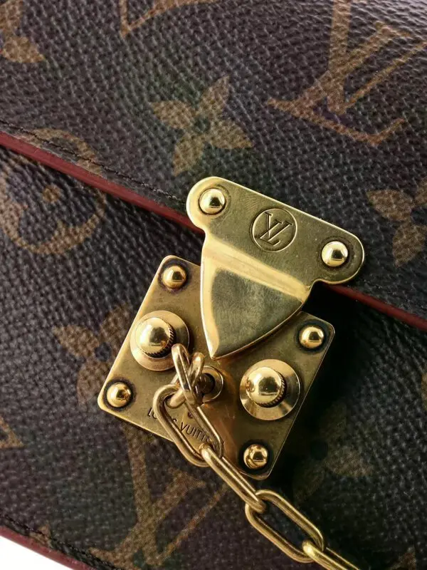 LOUIS VUITTON S Lock Pouch Monogram Canvas Belt Bag