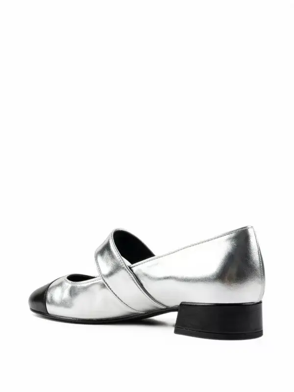 Tory Burch Buckled Flat Pumps