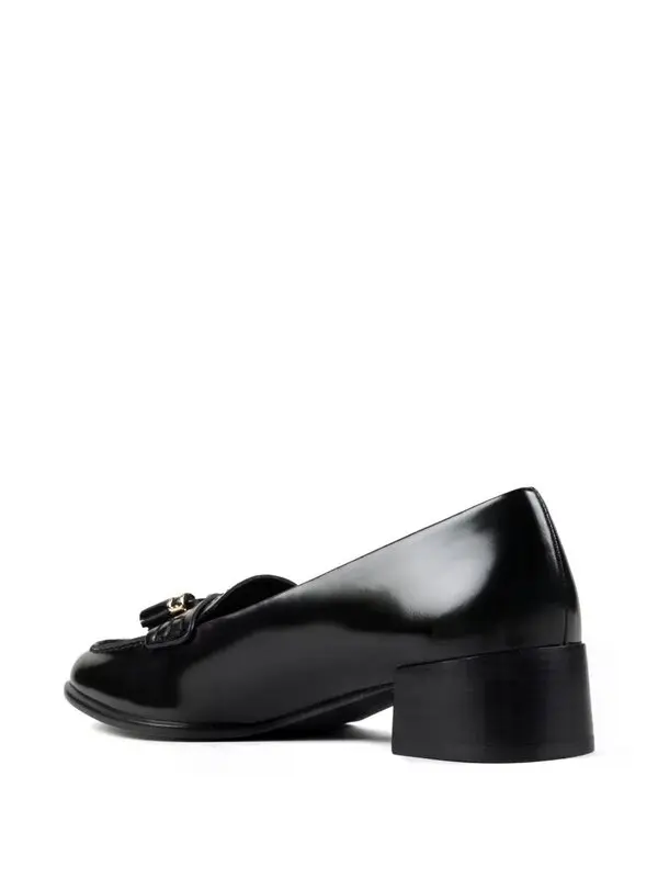Tory Burch Tassel-detail Leather Loafers - Black