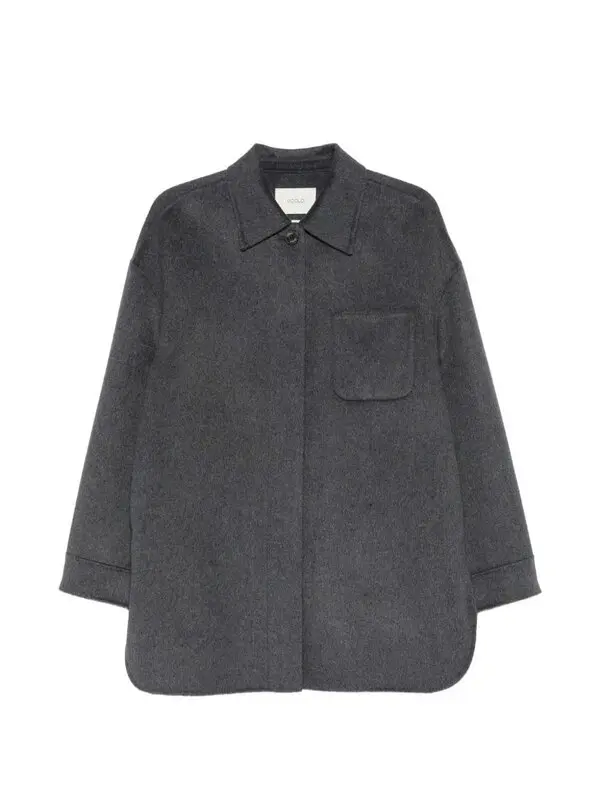 VICOLO Patch-pocket Jacket - Grey