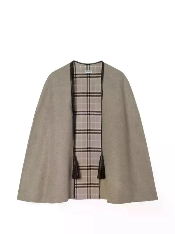 Burberry Wool Eden Cape