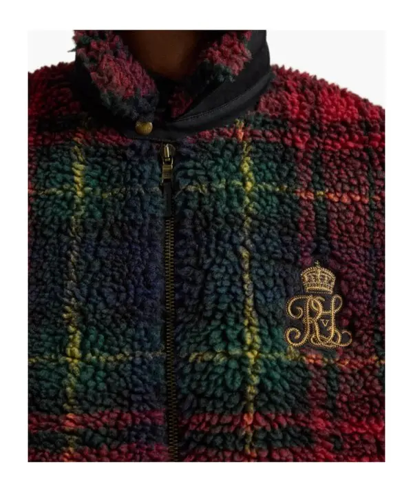 Polo Ralph Lauren Checked Teddy Zip Jacket