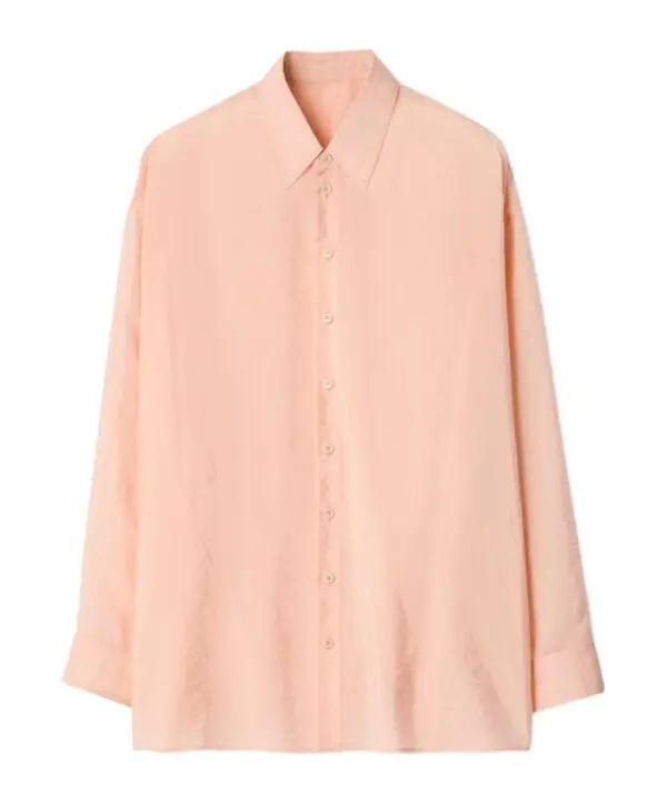 LEMAIRE Drape Shirt In Shiny Cupro