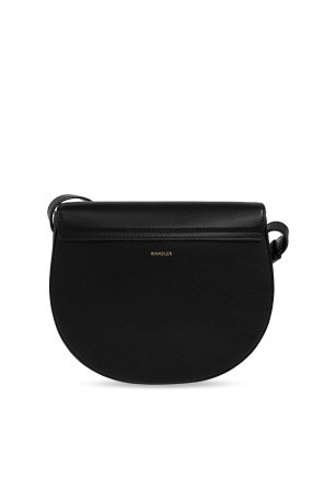 WANDLER Veneto Saddle Shoulder Bag - Black
