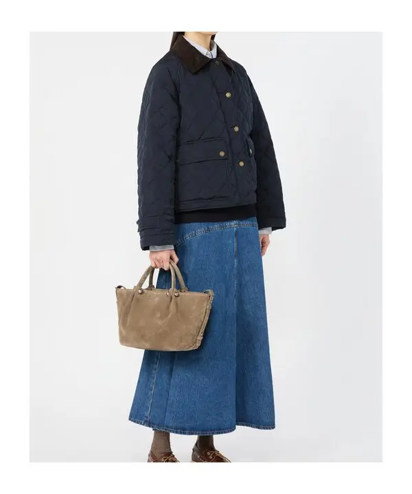 Max Mara Small Suede Tote Bag