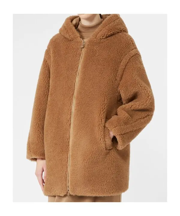 Max Mara Teddy Fabric Coat