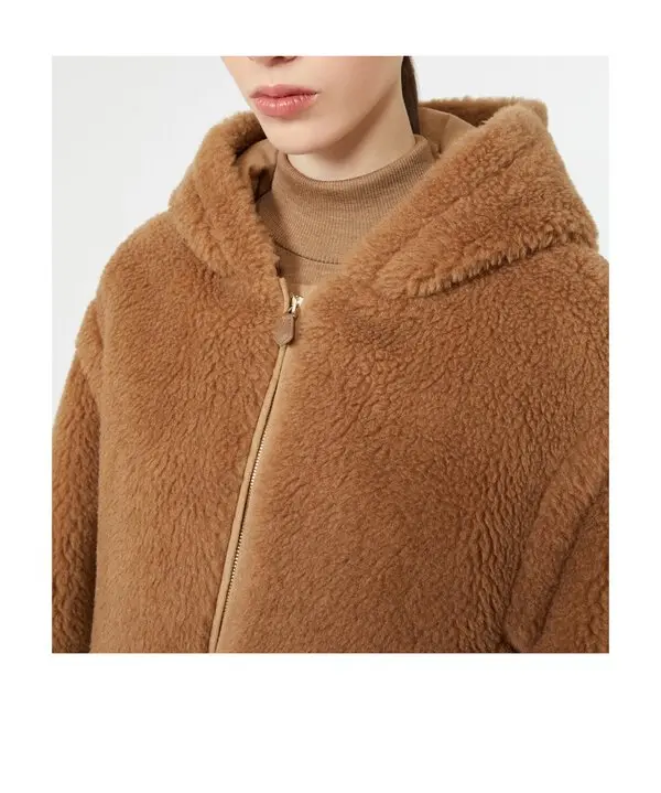 Max Mara Teddy Fabric Coat