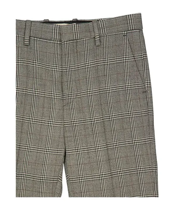 Marni Checked Knitted Cotton Trousers