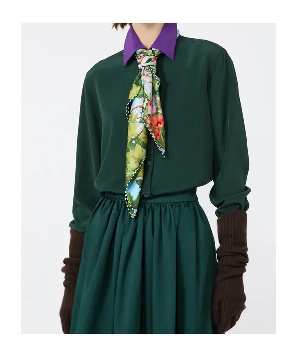 Max Mara Crepe De Chine Shirt