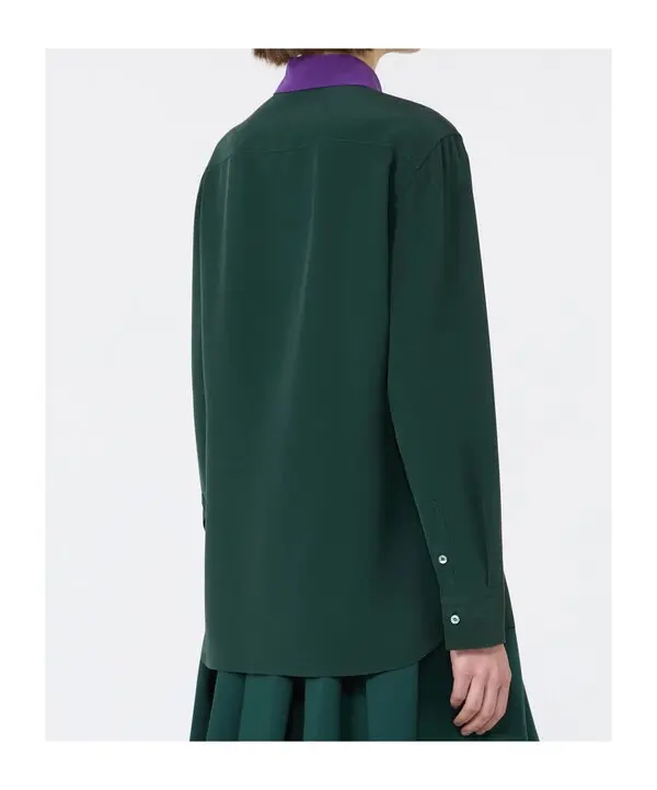 Max Mara Crepe De Chine Shirt