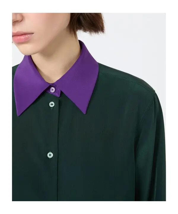 Max Mara Crepe De Chine Shirt