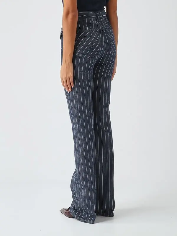 DONDUP Pinstriped Casual Trousers