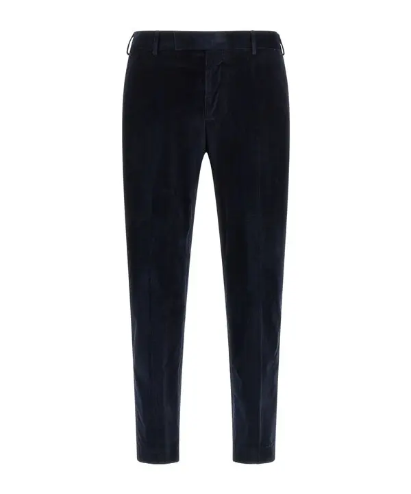 PT TORINO Tapered Casual Trousers - Blue