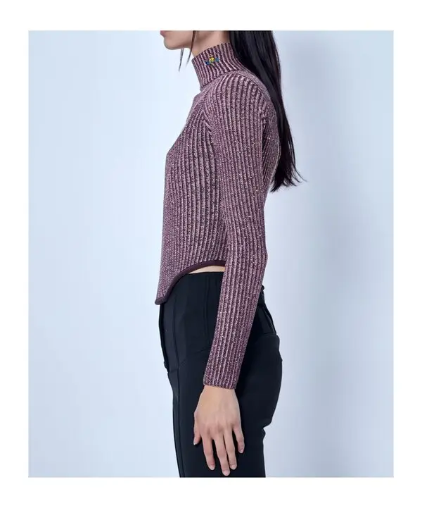 VIVIENNE WESTWOOD Cut-out Cropped Jumper - Red