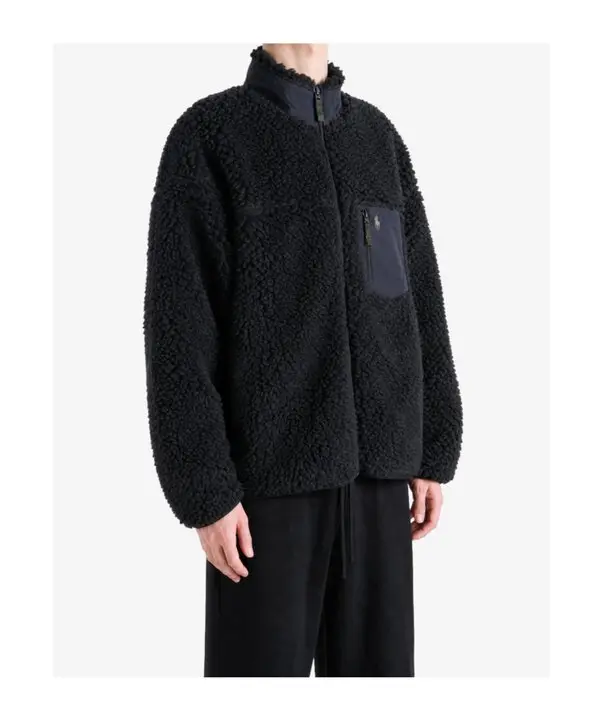 Polo Ralph Lauren Fleece Zip-up Jacket - Black