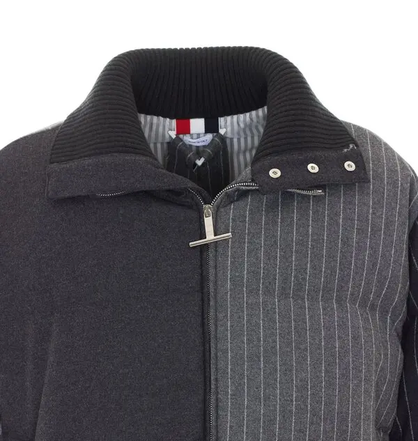 Thom Browne Panelled Puffer Jacket