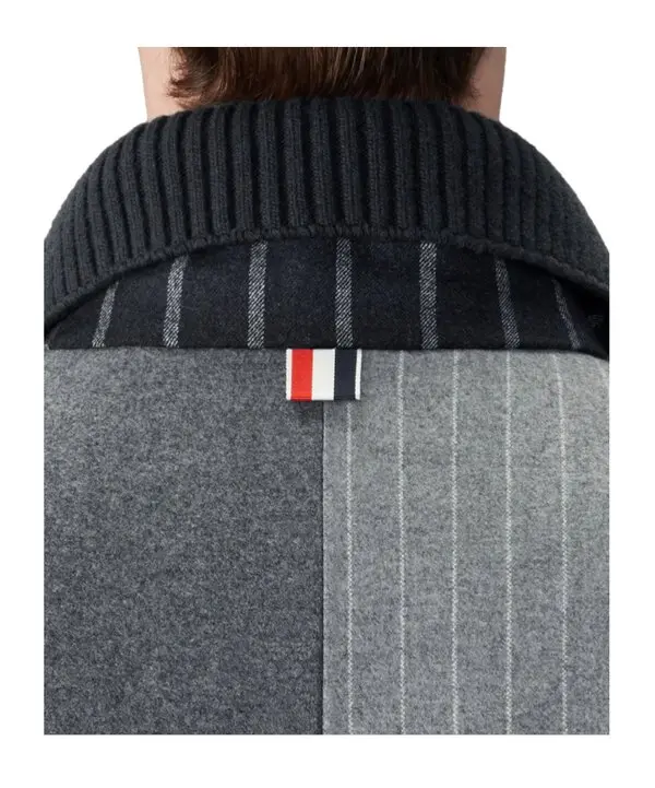 Thom Browne Panelled Puffer Jacket