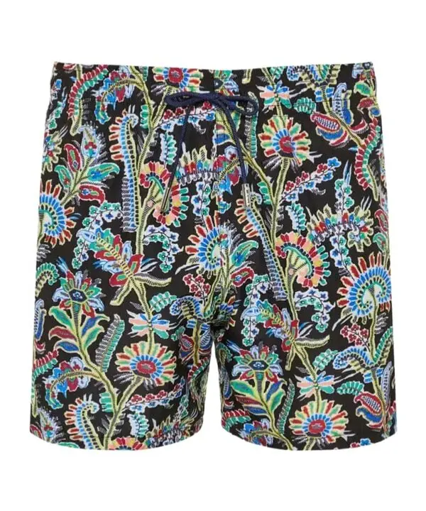 Etro Pattern Swimming Trunks - Multicolor