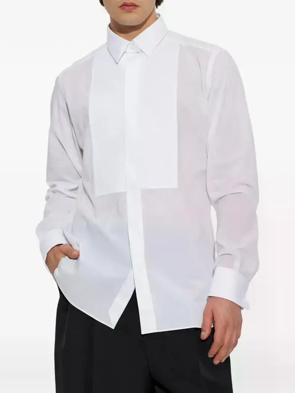 TOM FORD Bib-front Cotton Shirt